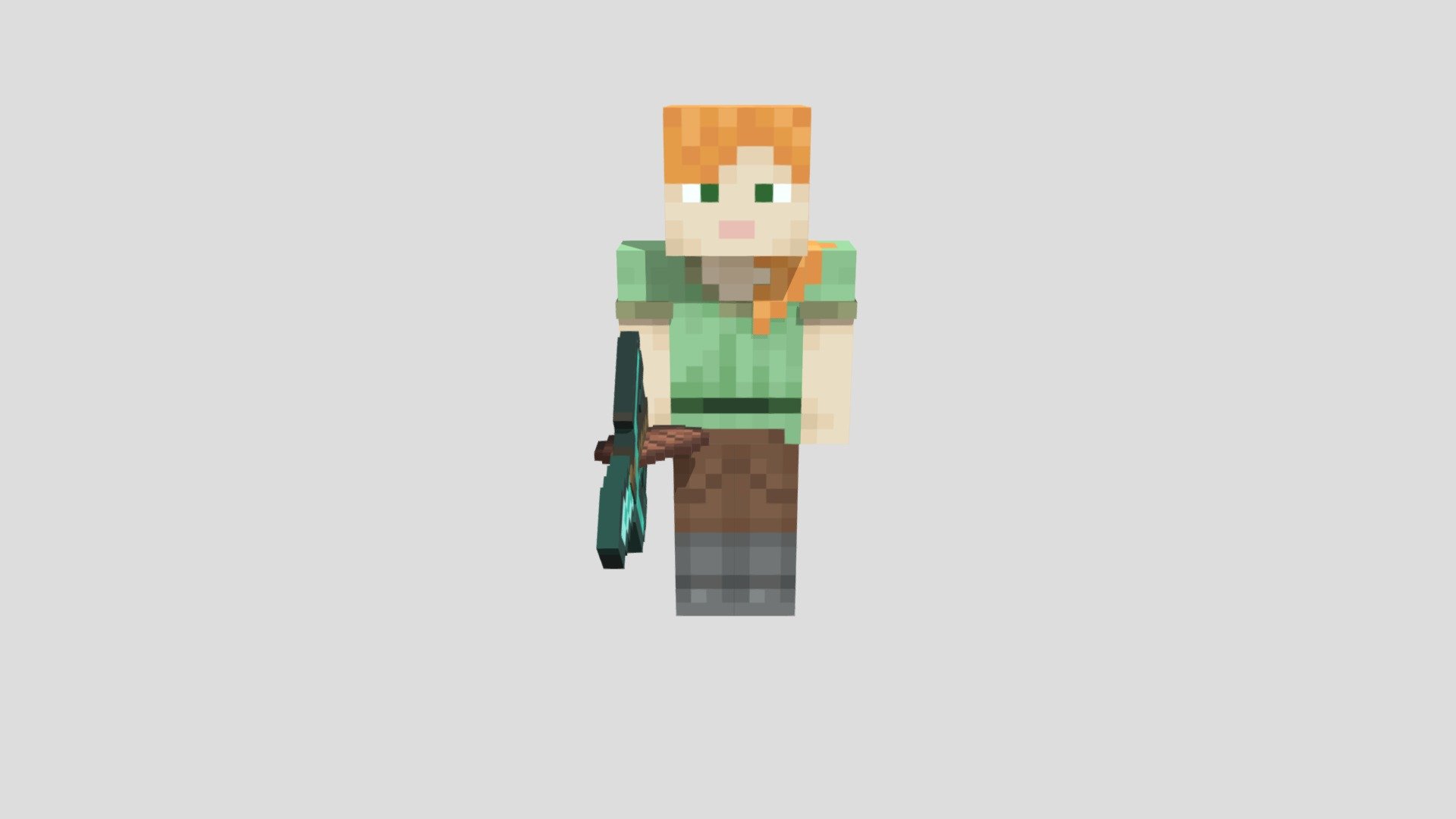 Alex Minecraft (Sonic Racing: CrossWorlds) - Download Free 3D model by ...