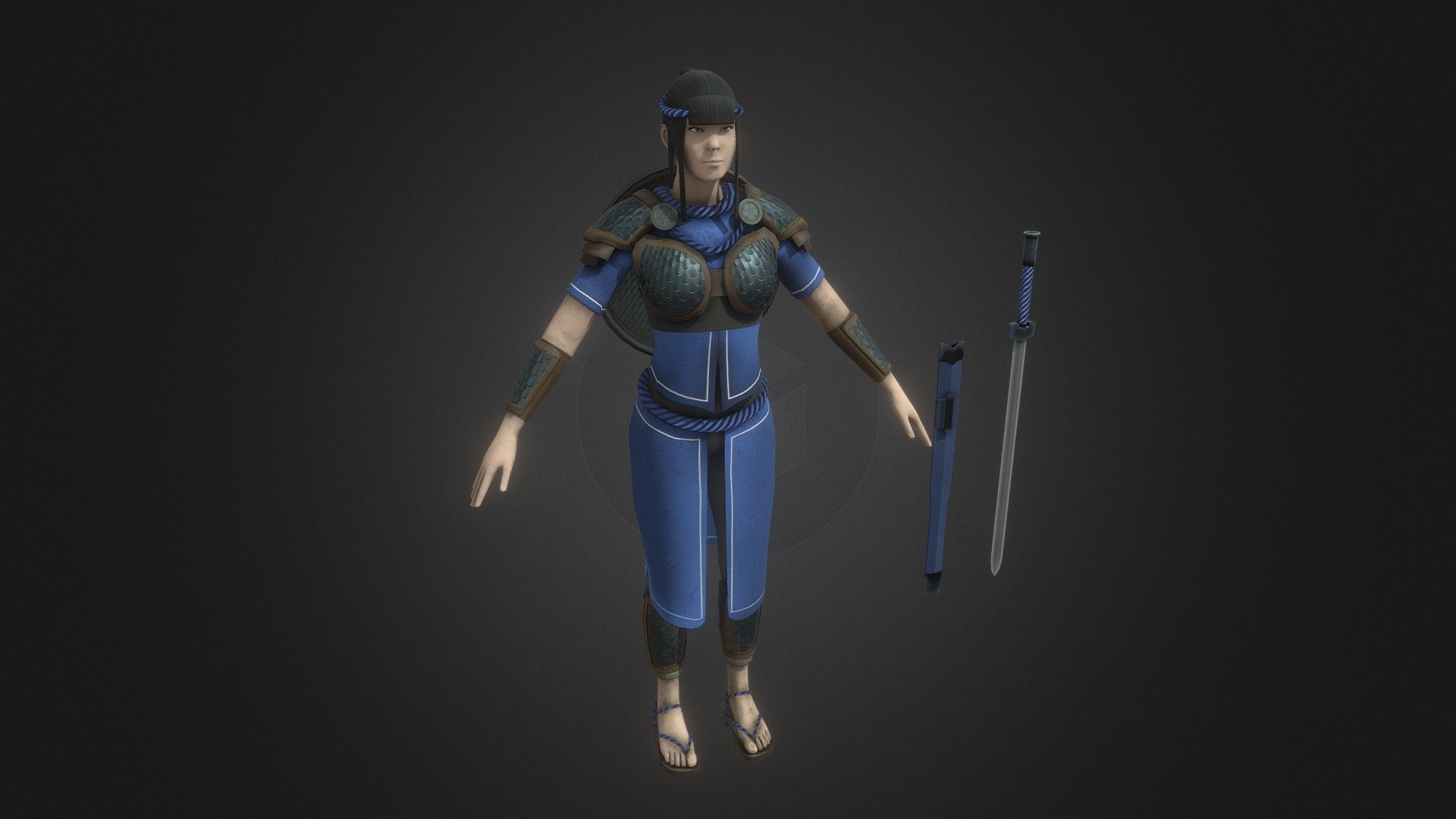 Chara design - Download Free 3D model by Thibaut Barel (@Thibaut.Barel ...