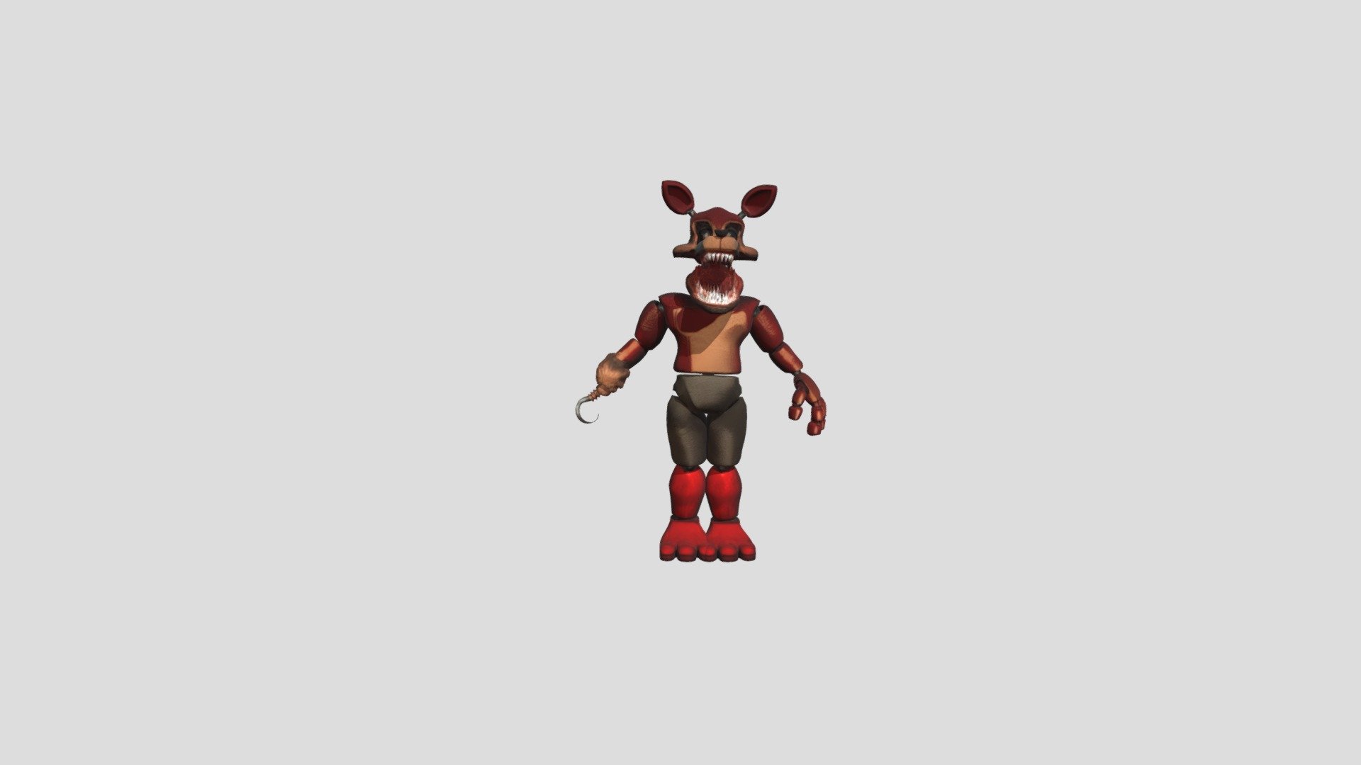 Twisted Foxy FNAF - Download Free 3D model by VladislavPim [15783a1 ...