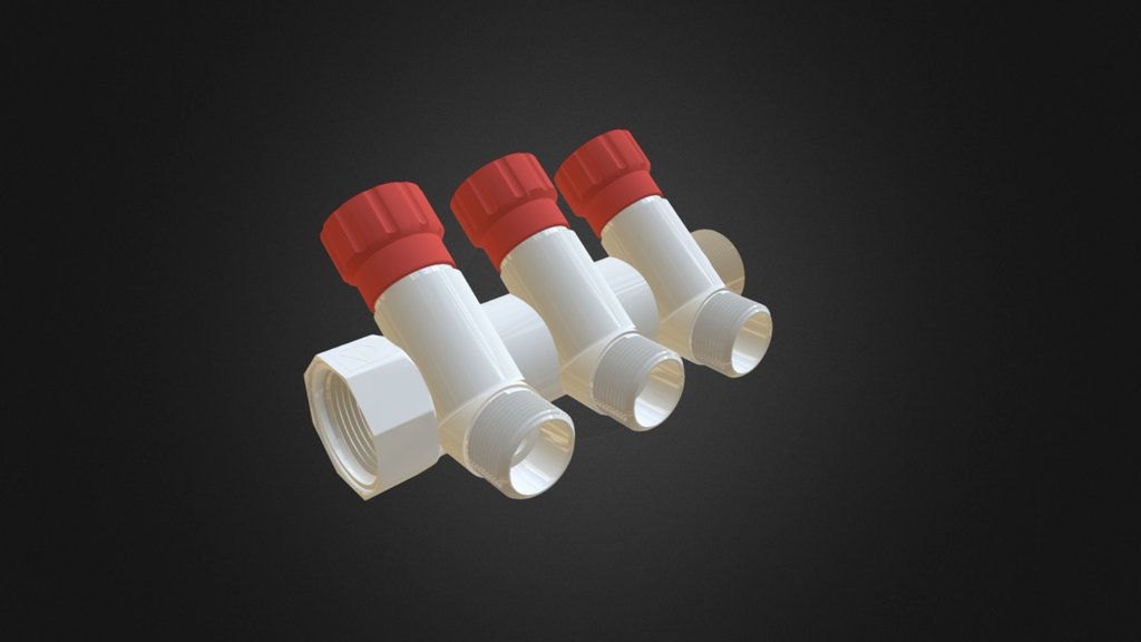 V Tc 560 3%4 1%2-3 - 3D model by valtec [1578ac6] - Sketchfab