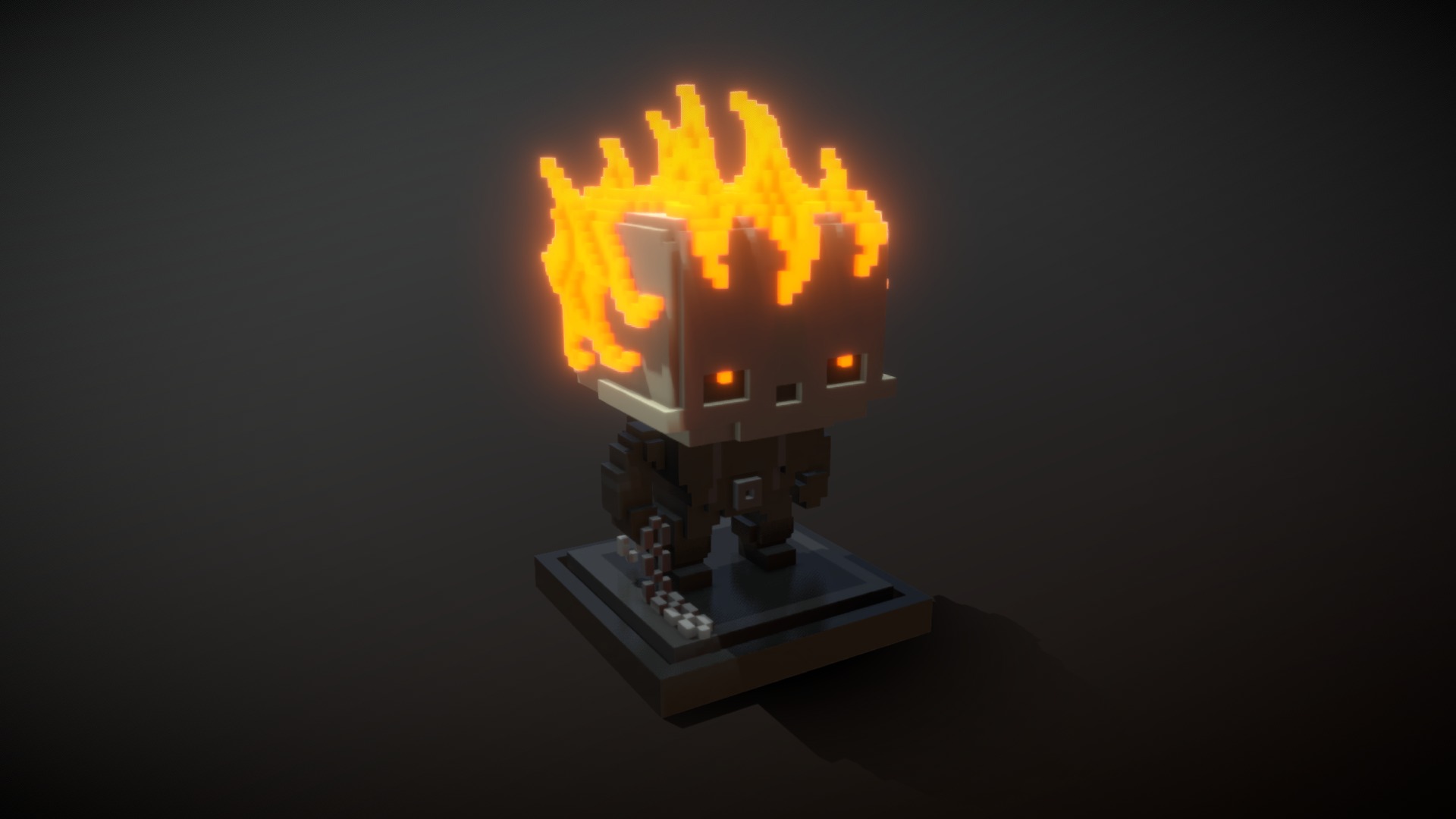 Hero Block Ghost Rider - 3D model by Mike.Nicholson [1579497] - Sketchfab