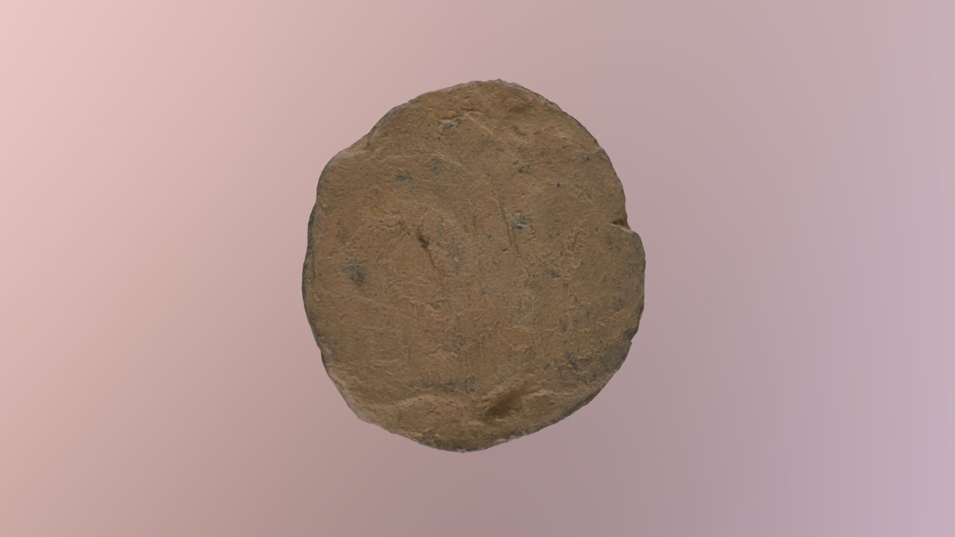 Clay Disk - 3D model by Warren Wilson College Archaeology Lab ...
