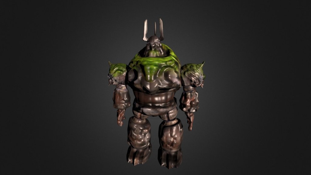 Original Monster:Gorem - 3D model by rurumi [157a573] - Sketchfab