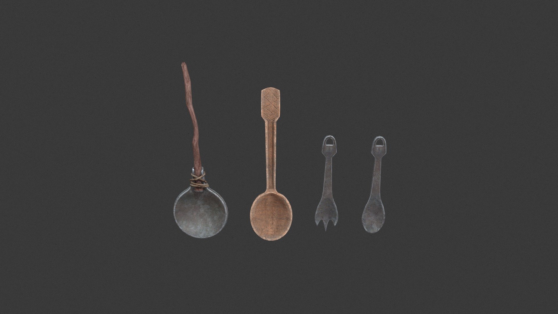 Spoon - Download Free 3D model by blueallen [157a617] - Sketchfab