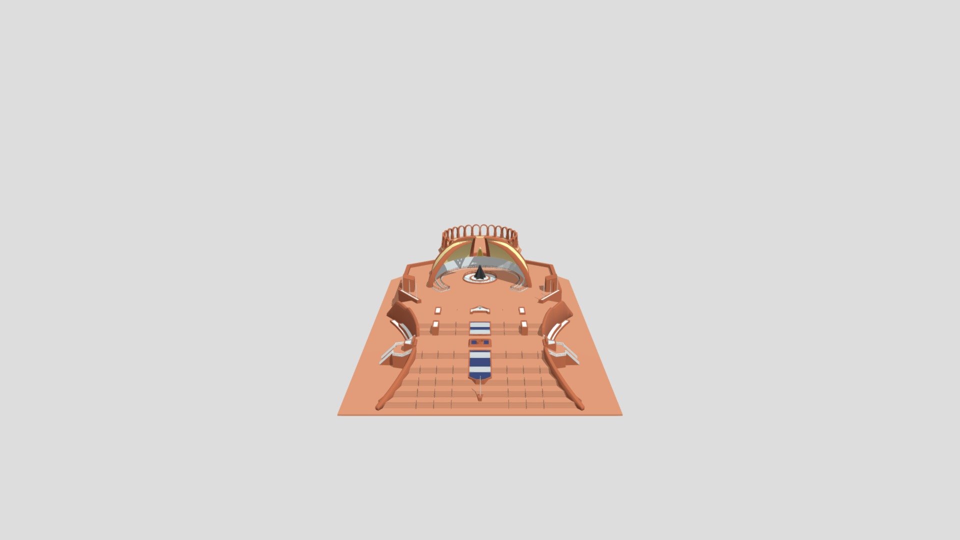 Pakistan-monument-3d-model - 3D model by maazorakzai21 [157b267 ...