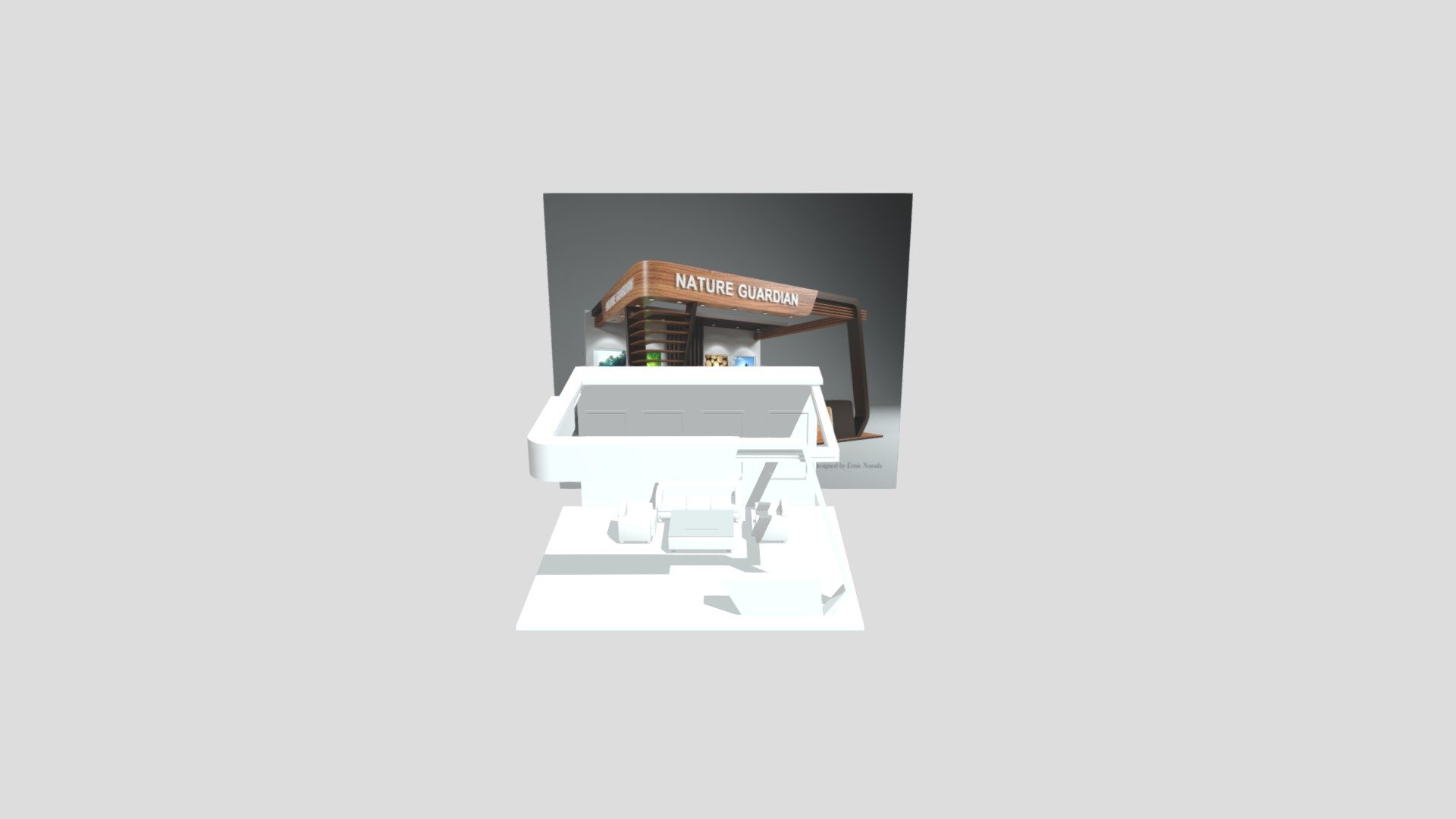 booth - 3D model by daniyalriaz [157c68b] - Sketchfab