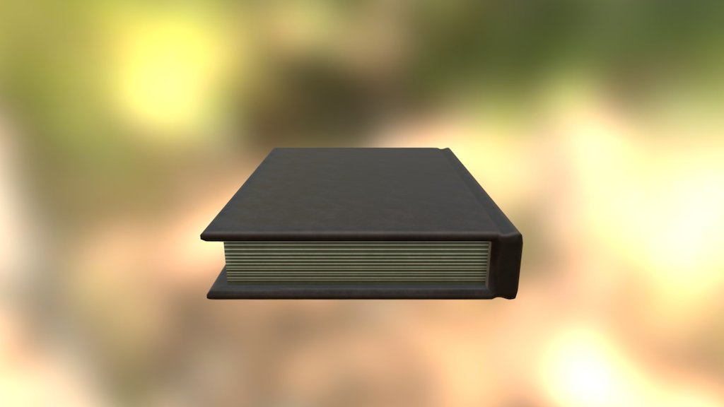 Book - 3D model by Collin Anderson (@genaralskar) [157cb2e] - Sketchfab