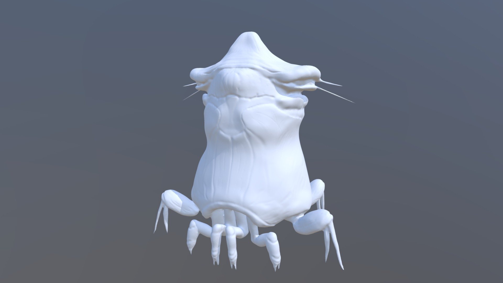 Crab Blob - 3D model by Miaou (@Miaoutain) [157d499] - Sketchfab