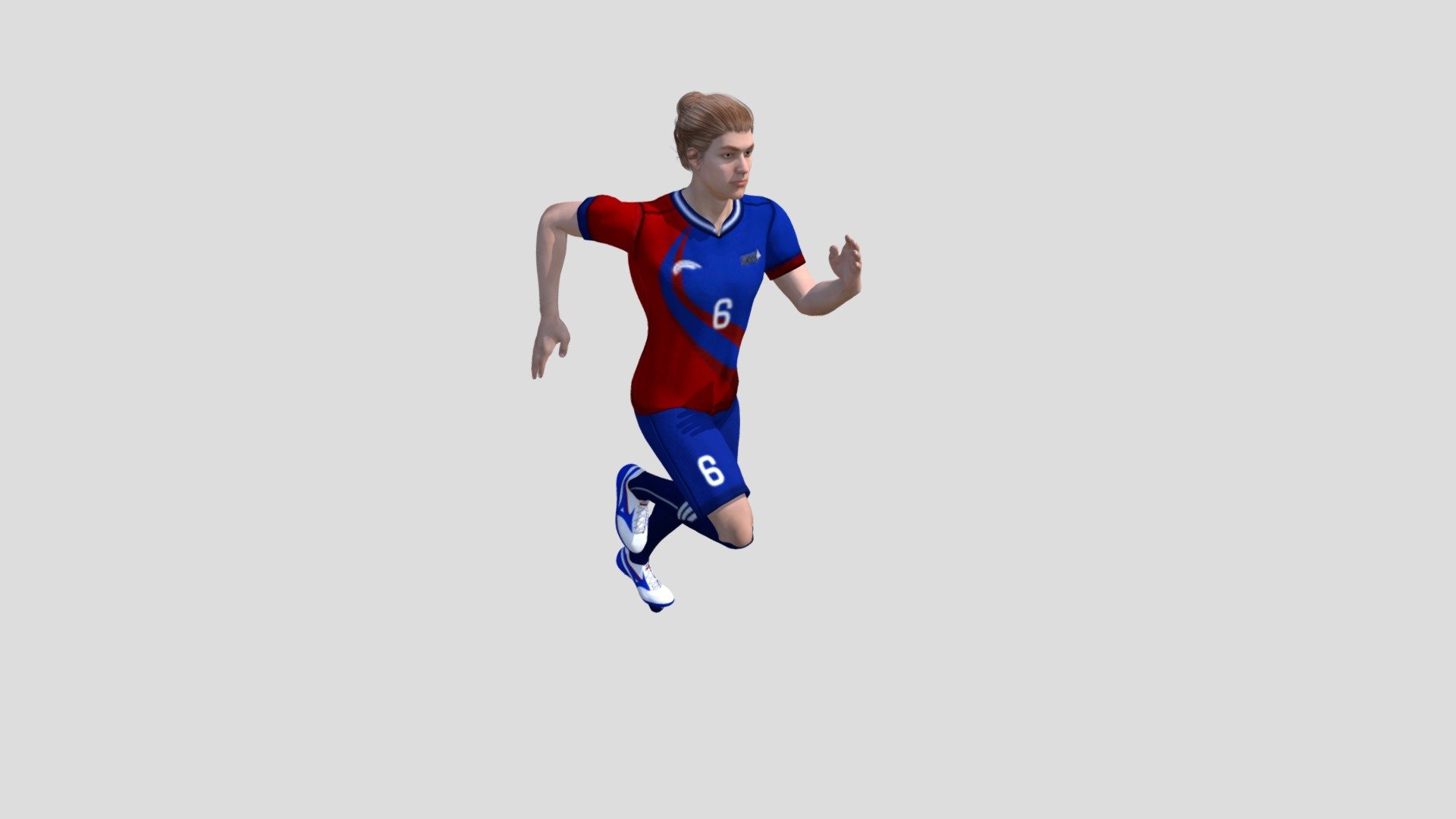 Human Football character - 3D model by Dr.Ahmed Talha (@dr.ahmed ...