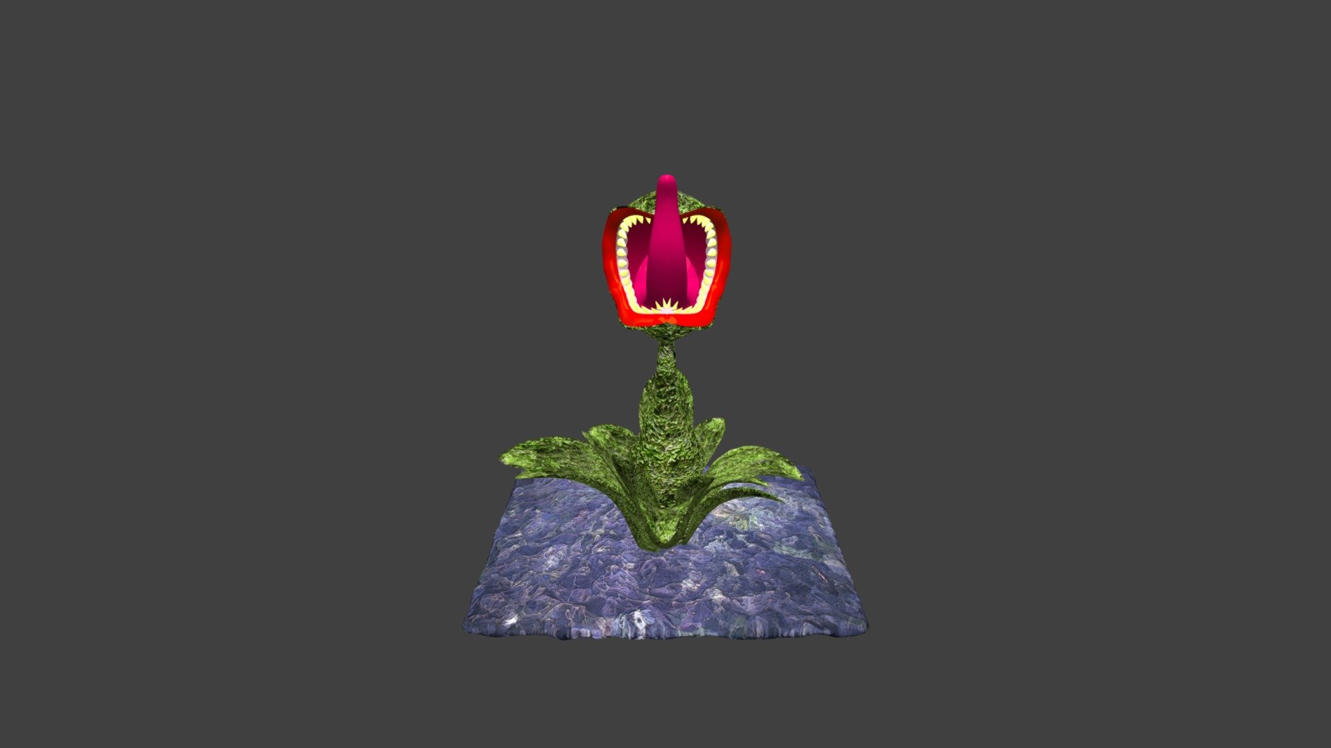 Ravenous Plant. - 3D model by Helen Barnby (@slinkydink) [157dd02 ...