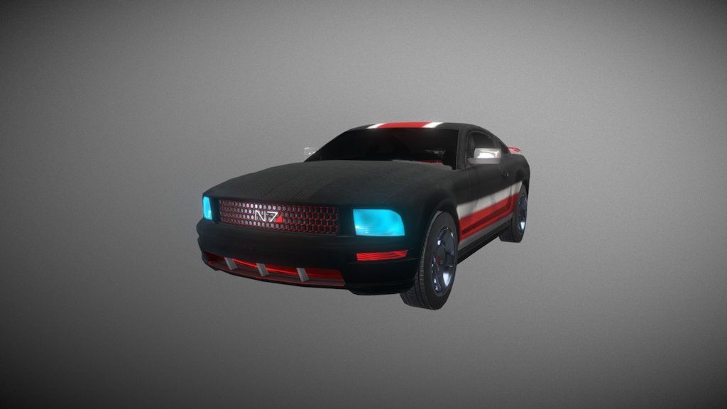Sports Car Texturing Challenge - N7 Sports Car - 3D model by Michael ...