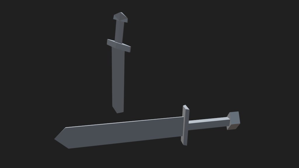Swords - 3D model by rauratin [157f470] - Sketchfab