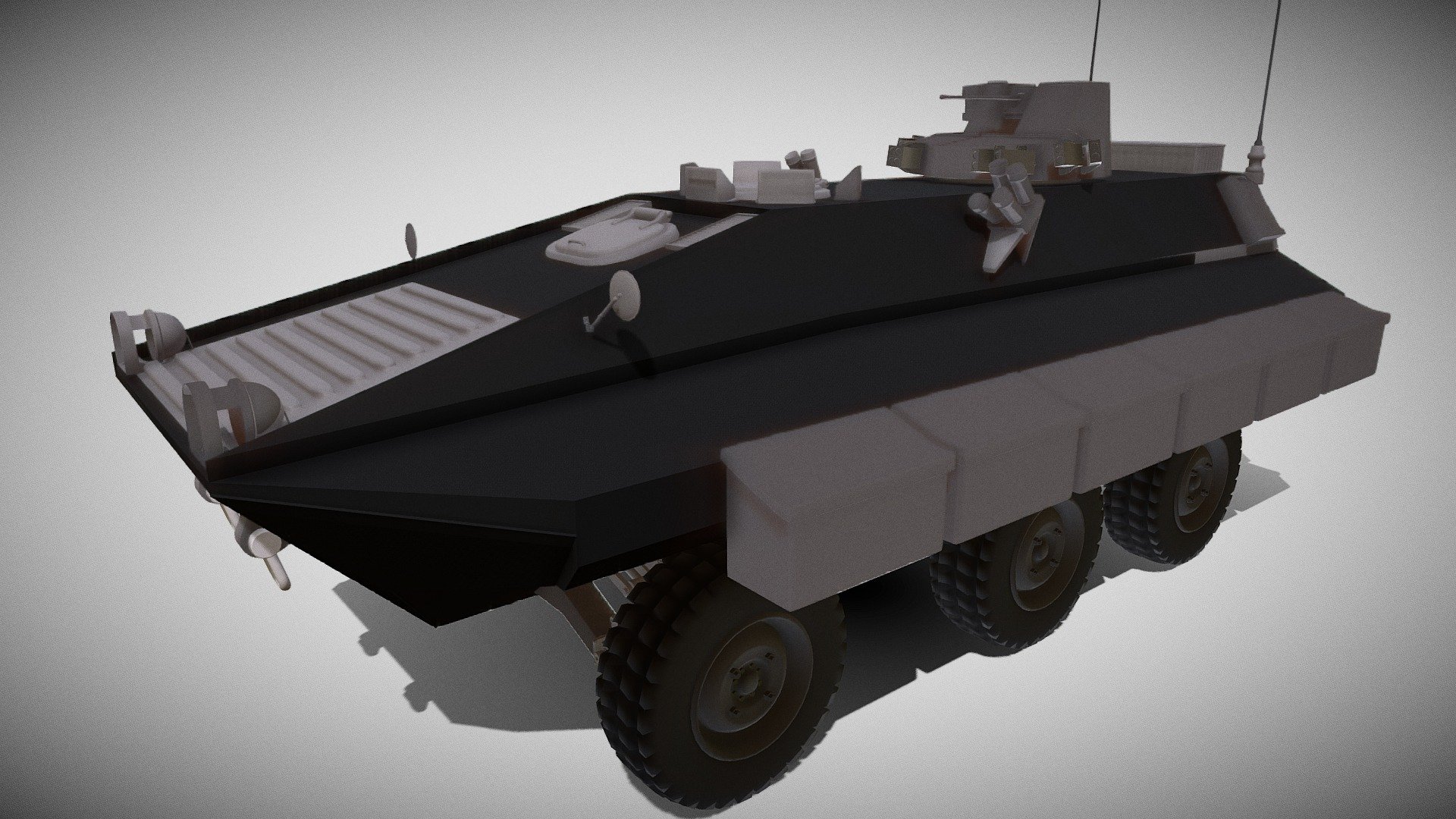 Anaconda 6x6 Armored Vehicle - 3D model by KillCaptureDestroy (@jloiacono82) [157fe72] - Sketchfab
