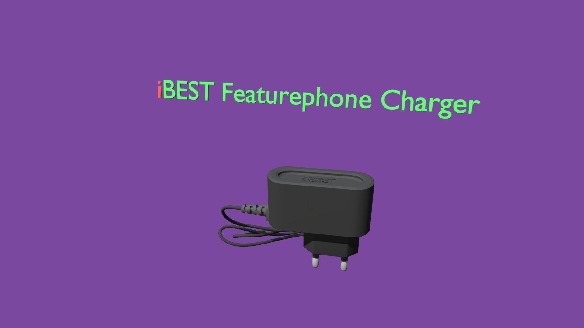 iBEST Featurephone Charger - 3D model by Creative Mango (@mangotv1971 ...