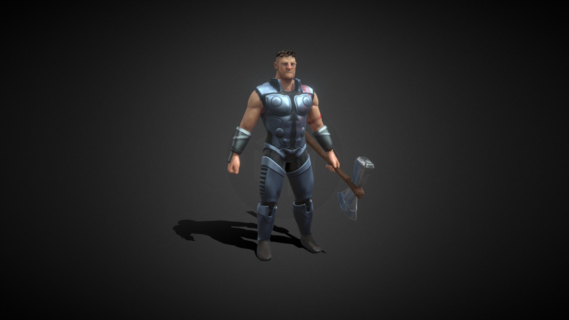 Stylized Thor - 3D model by LW3D (@leonwilsoncontact3) [1582224 ...