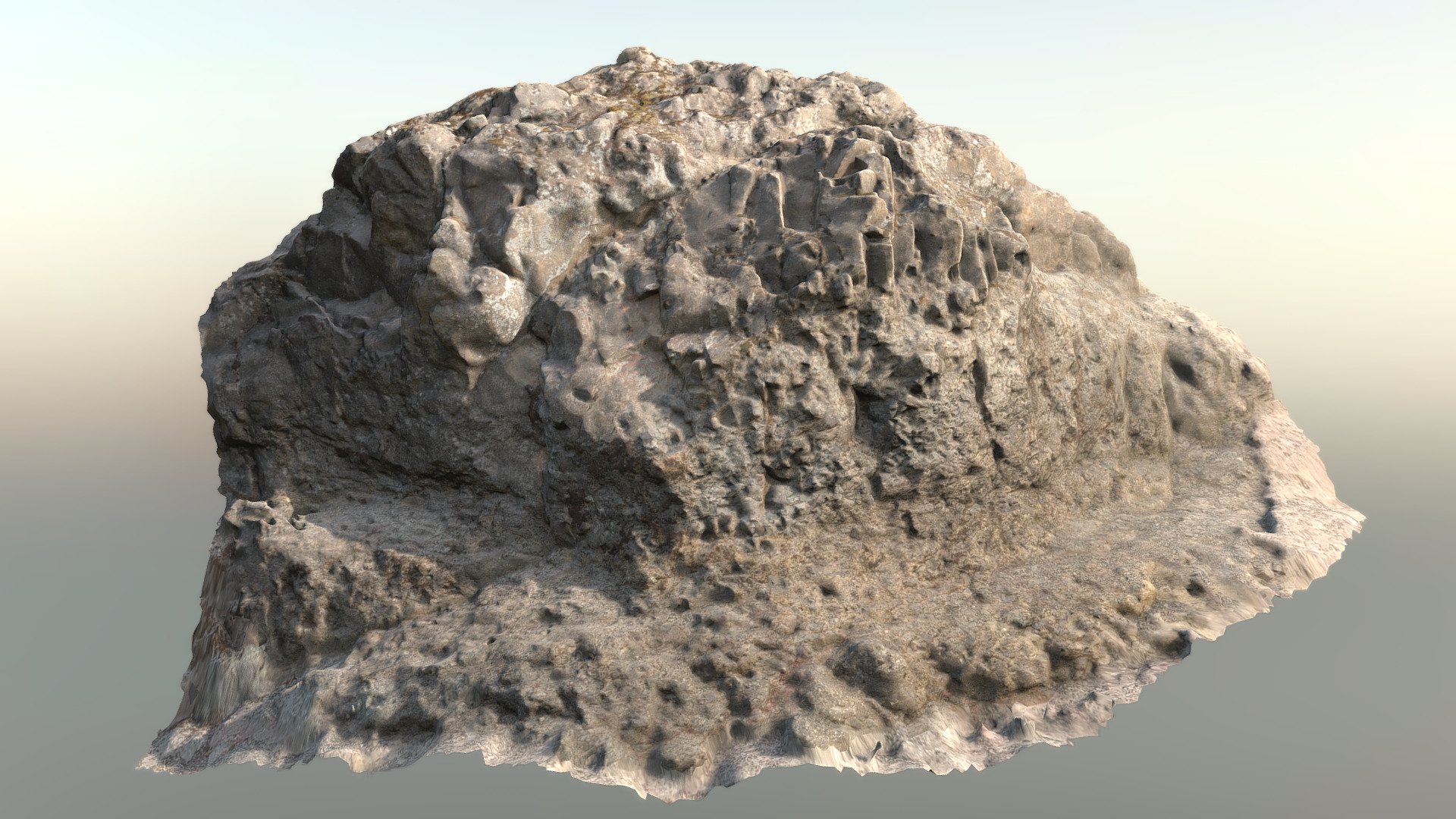 Rock Face Photoscan - Buy Royalty Free 3D model by Ryan King Art ...