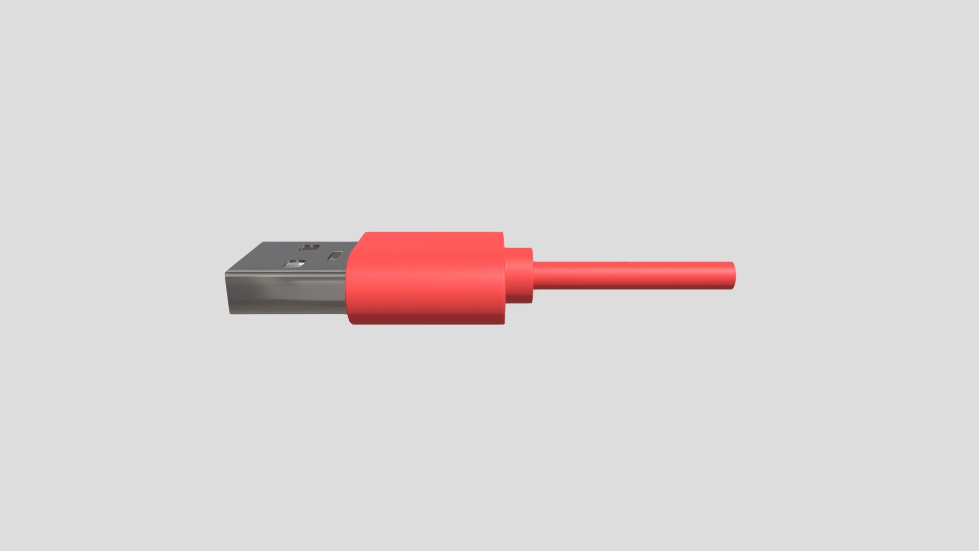 USB plug - 3D model by SamIsTwisted (@samtwisted) [15833a0] - Sketchfab