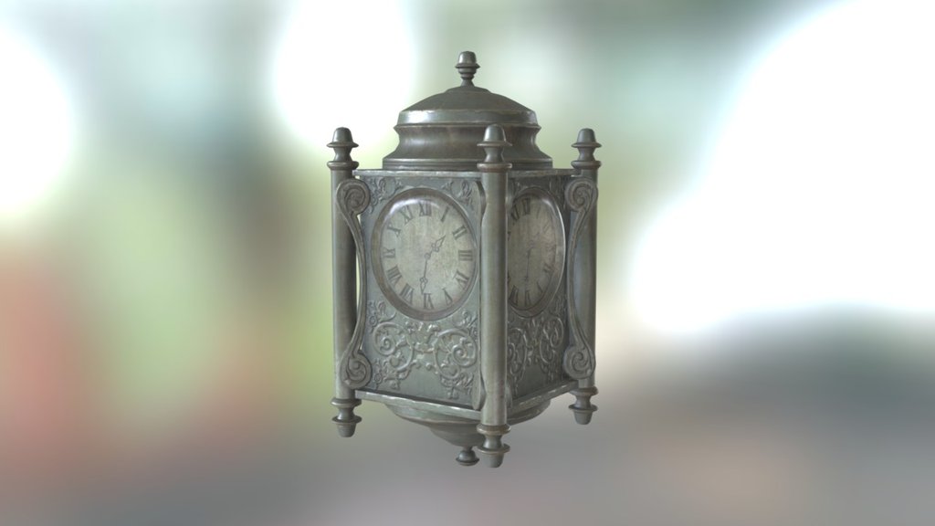 Old Clock 3D model - 3D model by ivanivanov88 (@jakejameson88) [15840fa ...