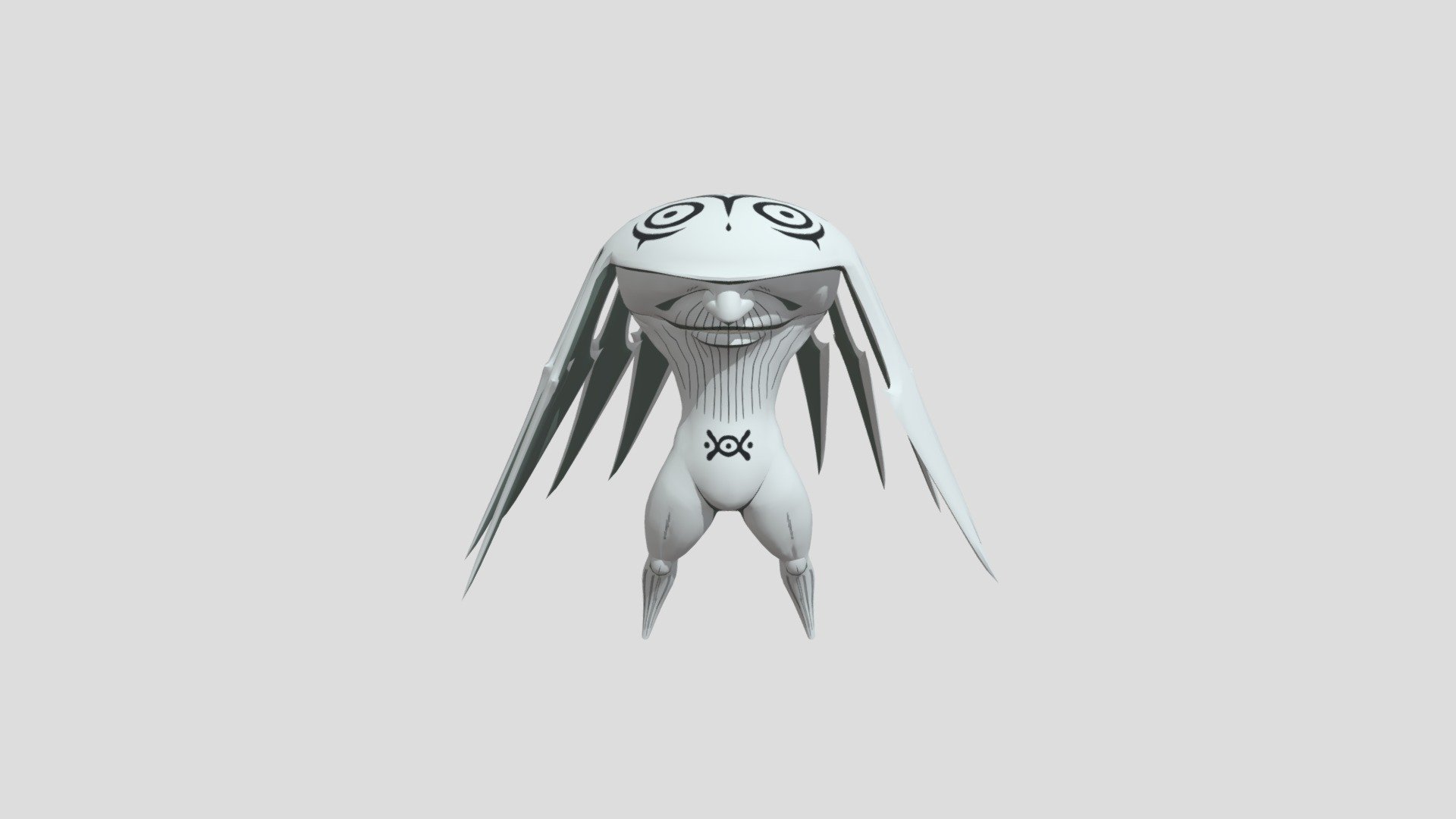DEMON - Download Free 3D model by GUREN (@ol.serranoromero) [1586a8d ...
