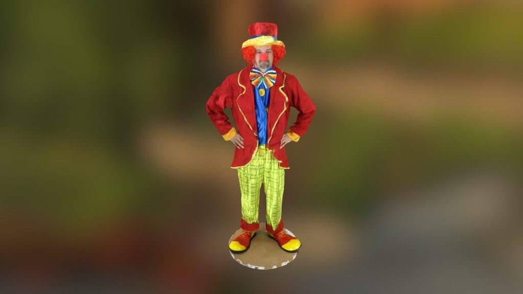 clown hat - 3D model by ELAT3D [15873c1] - Sketchfab