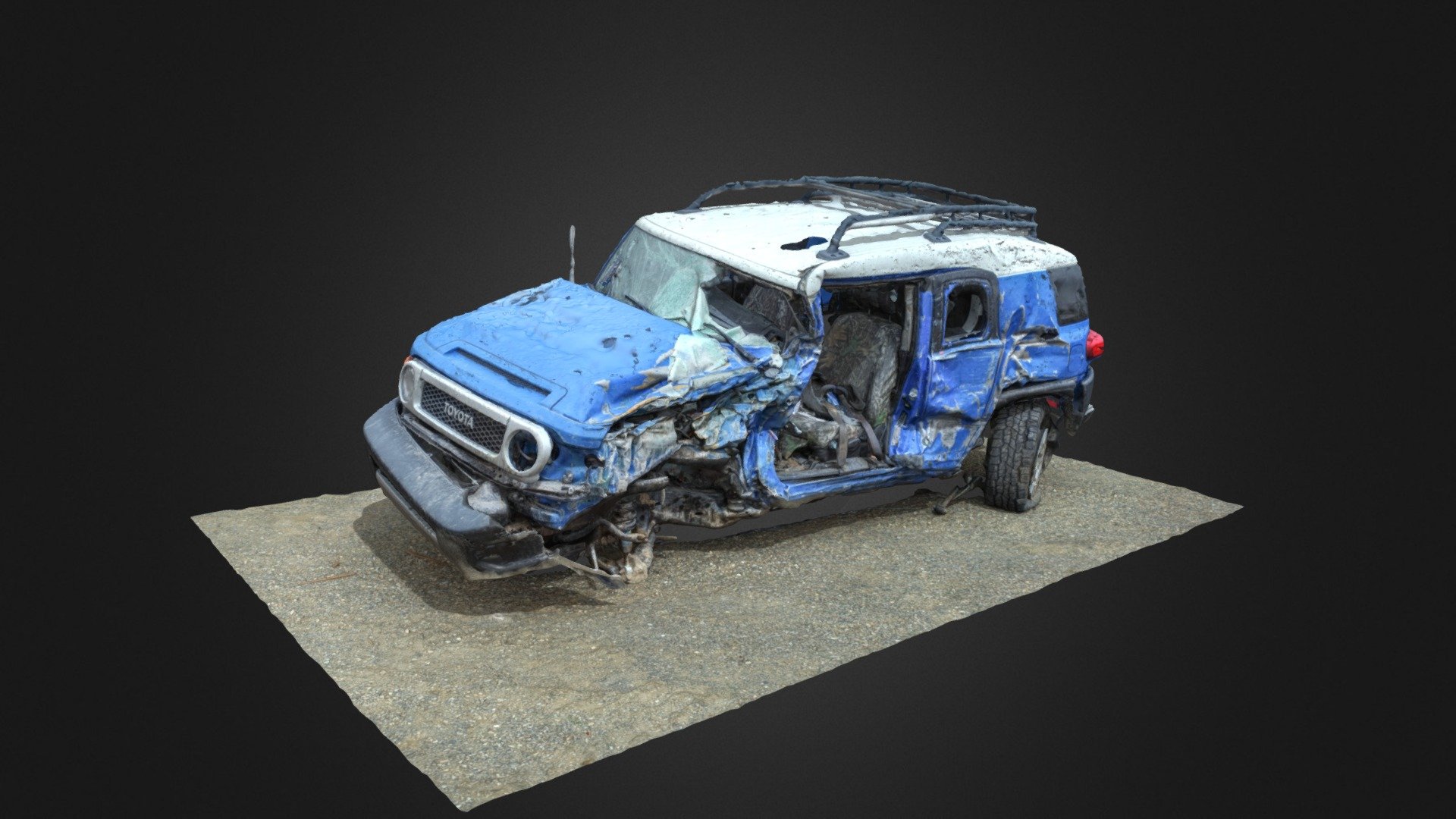 Vehicle Accident Reconstruction | Drone + Ground - 3D model by First ...