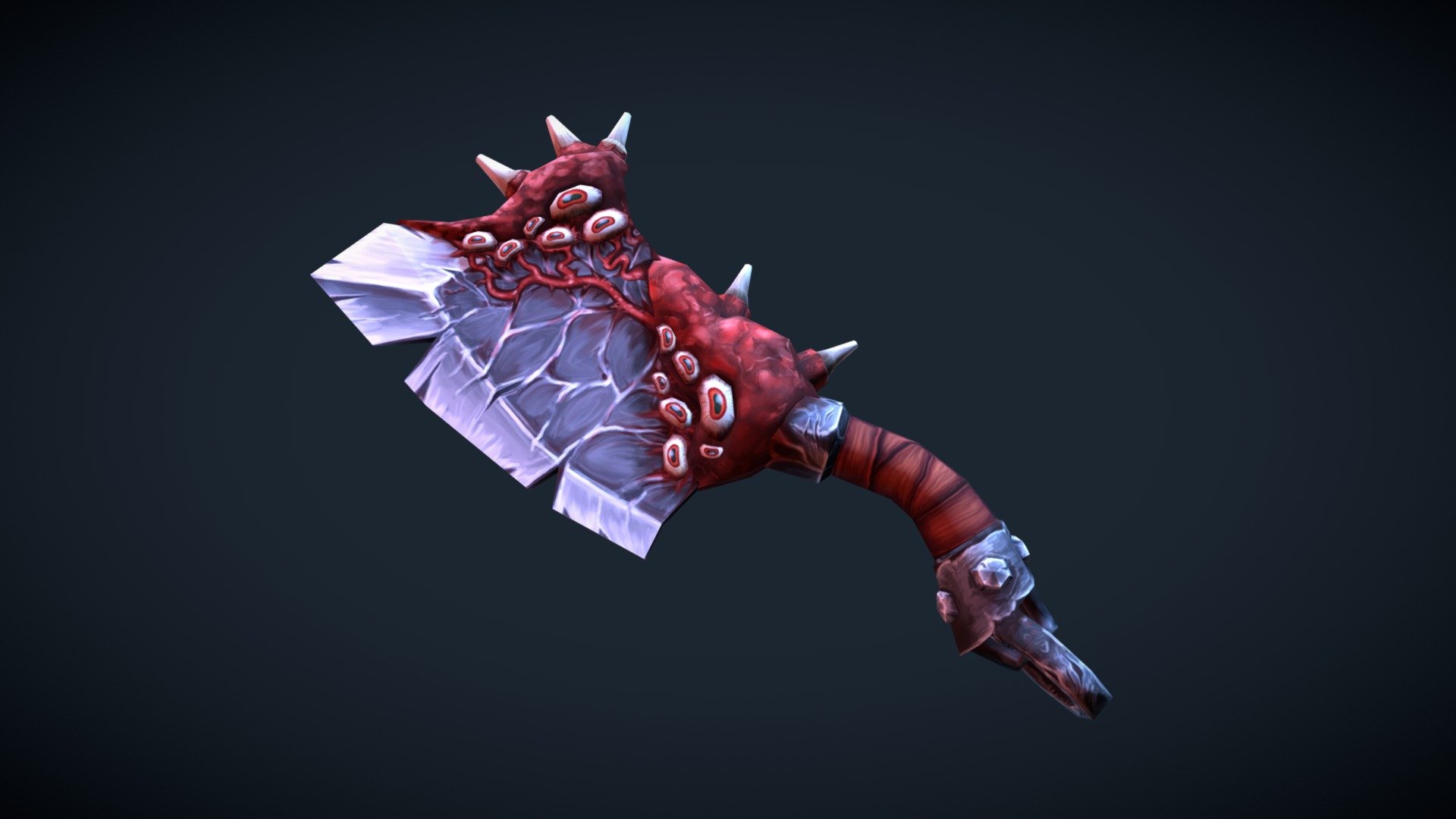 WeaponCraft Assignment | Demon cleaver Robert - 3D model by ...