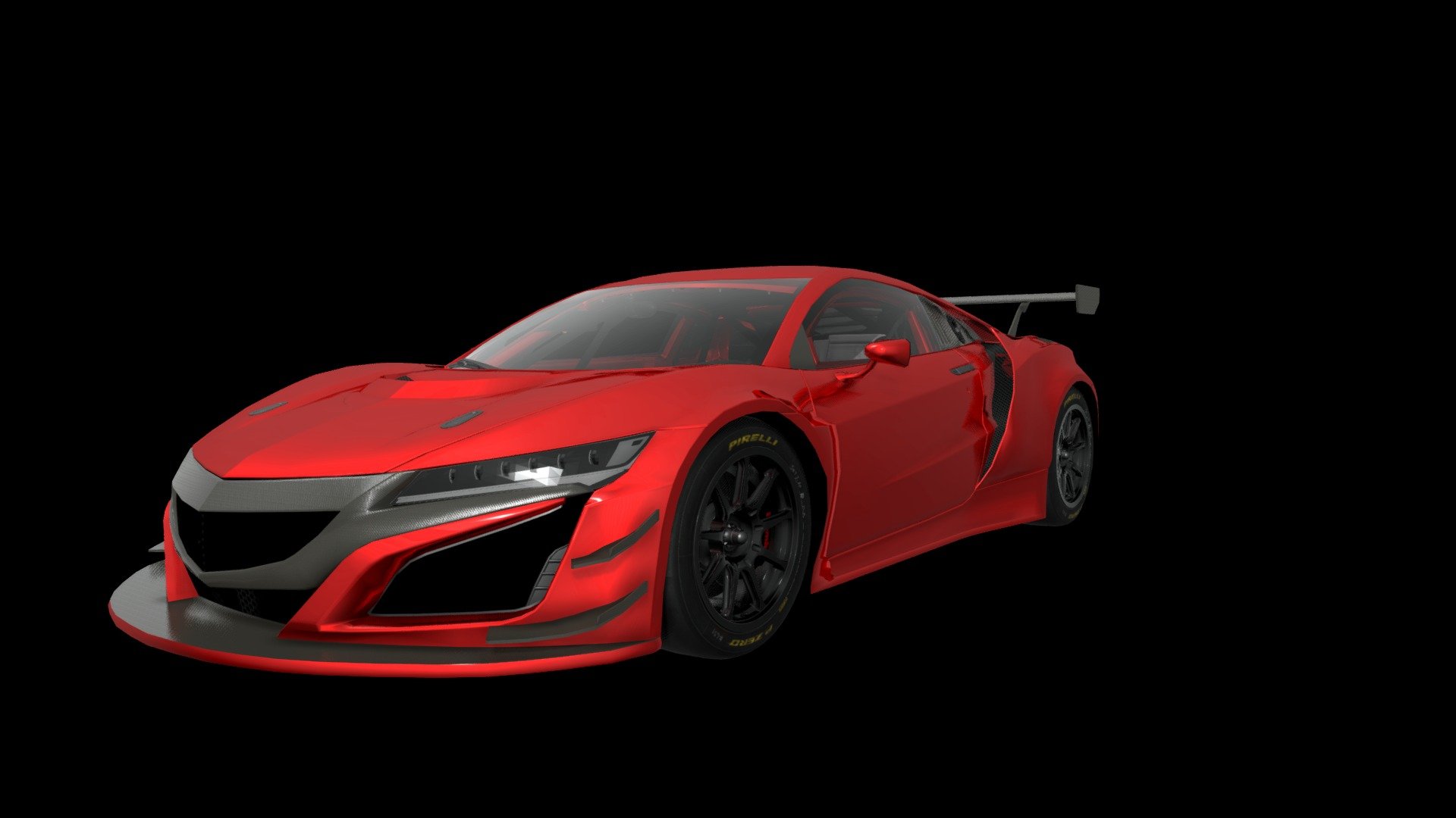 2017 Acura NSX GT3 Street Conversion - Download Free 3D model by ...