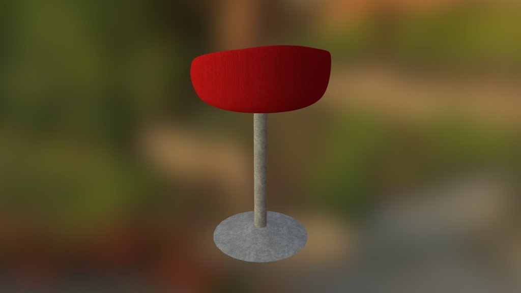 Stylised Chair - 3D model by Jalex (@jalexinteractive) [15917c2 ...