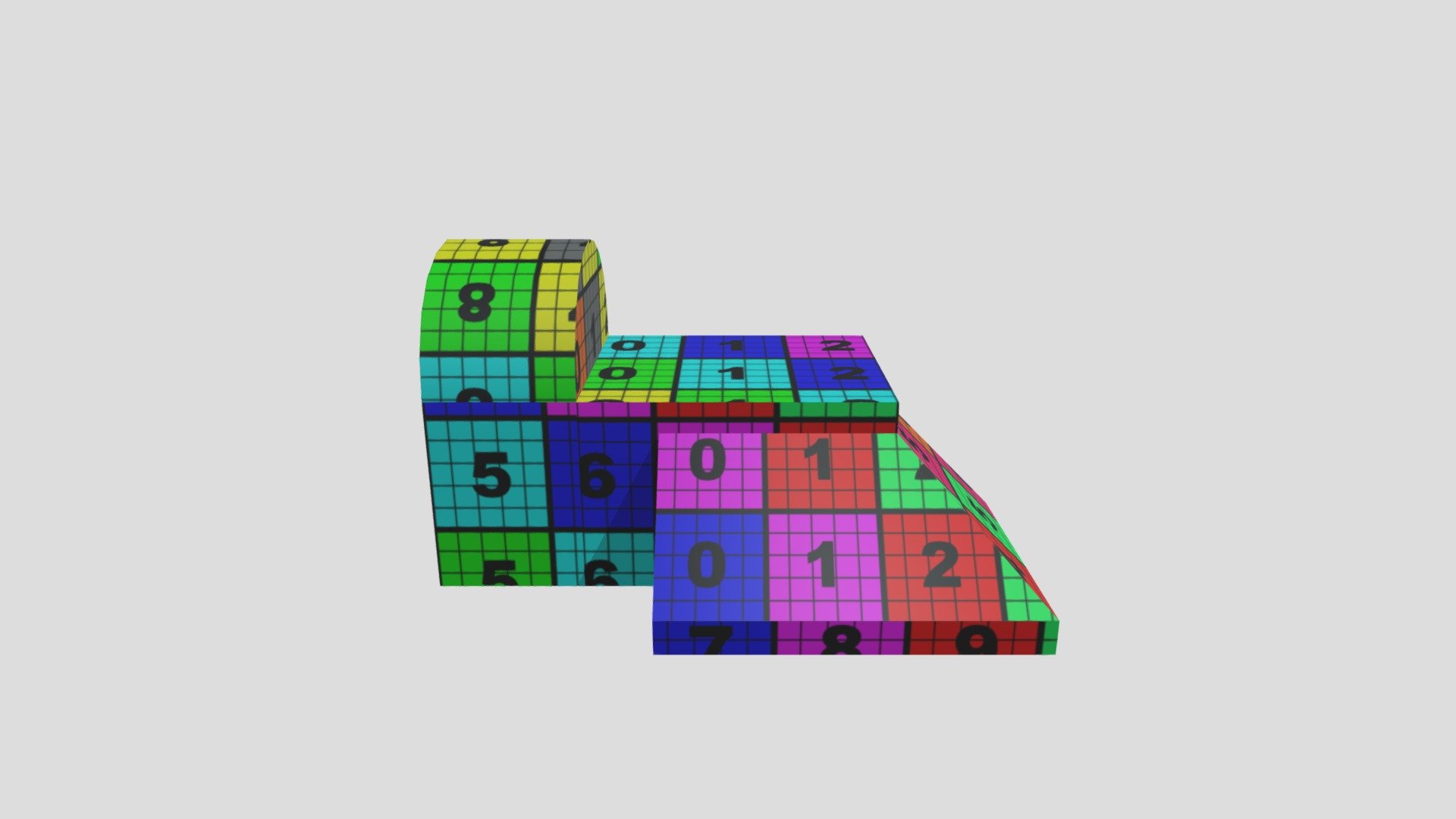 UV finished model - 3D model by mayarachels [159411f] - Sketchfab