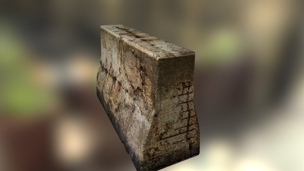 Gelo Baiano (Traffic Divider) - 3D model by Tony Silva (@tonysilva ...