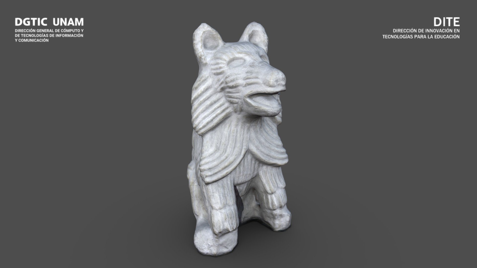 Coyote - 3D model by UNAM | DGTIC | DITE | DRDE (@DRDE_UNAM) [1595ff2 ...