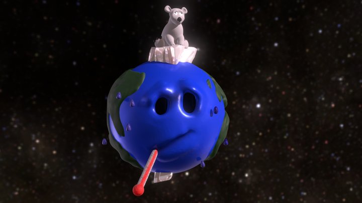 Climate-change 3D models - Sketchfab