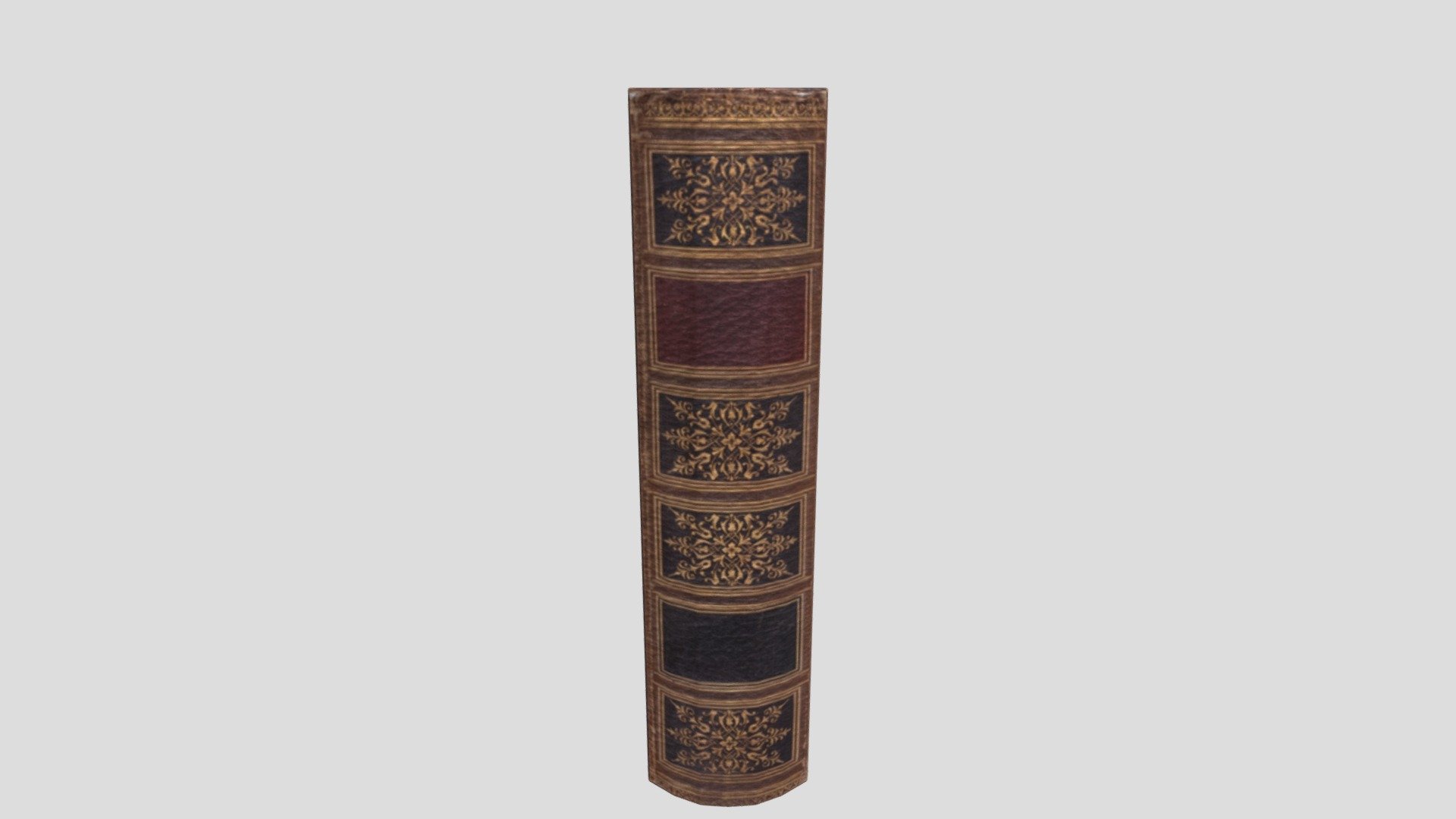 leather coated book - 3D model by Yusuf Reşitoğlu (@yusufresitoglu ...