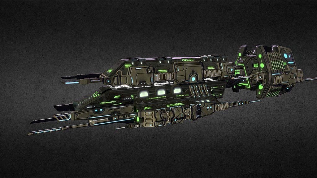 Research Freighter_1 - 3D model by olesensam [159b5c6] - Sketchfab