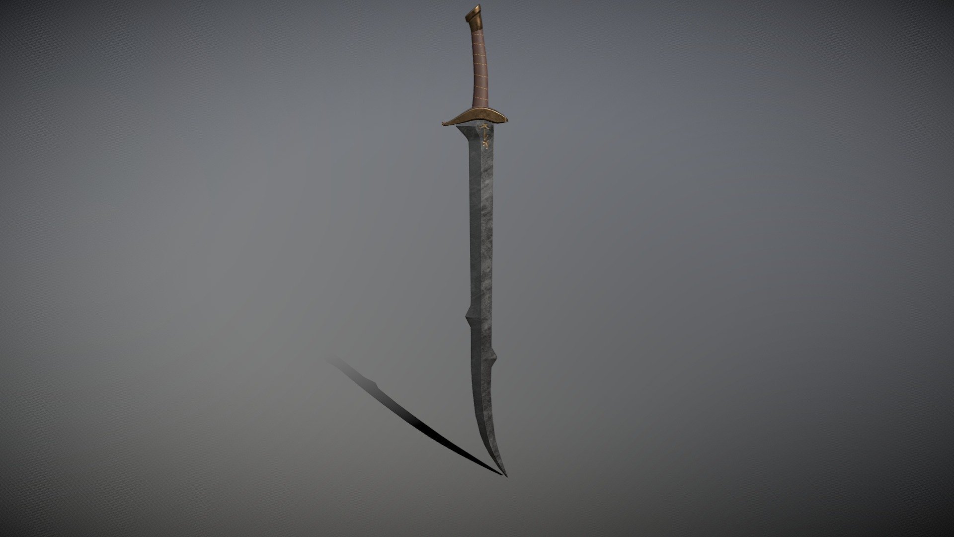 Sword - 3D model by darkmit428 [159bc18] - Sketchfab