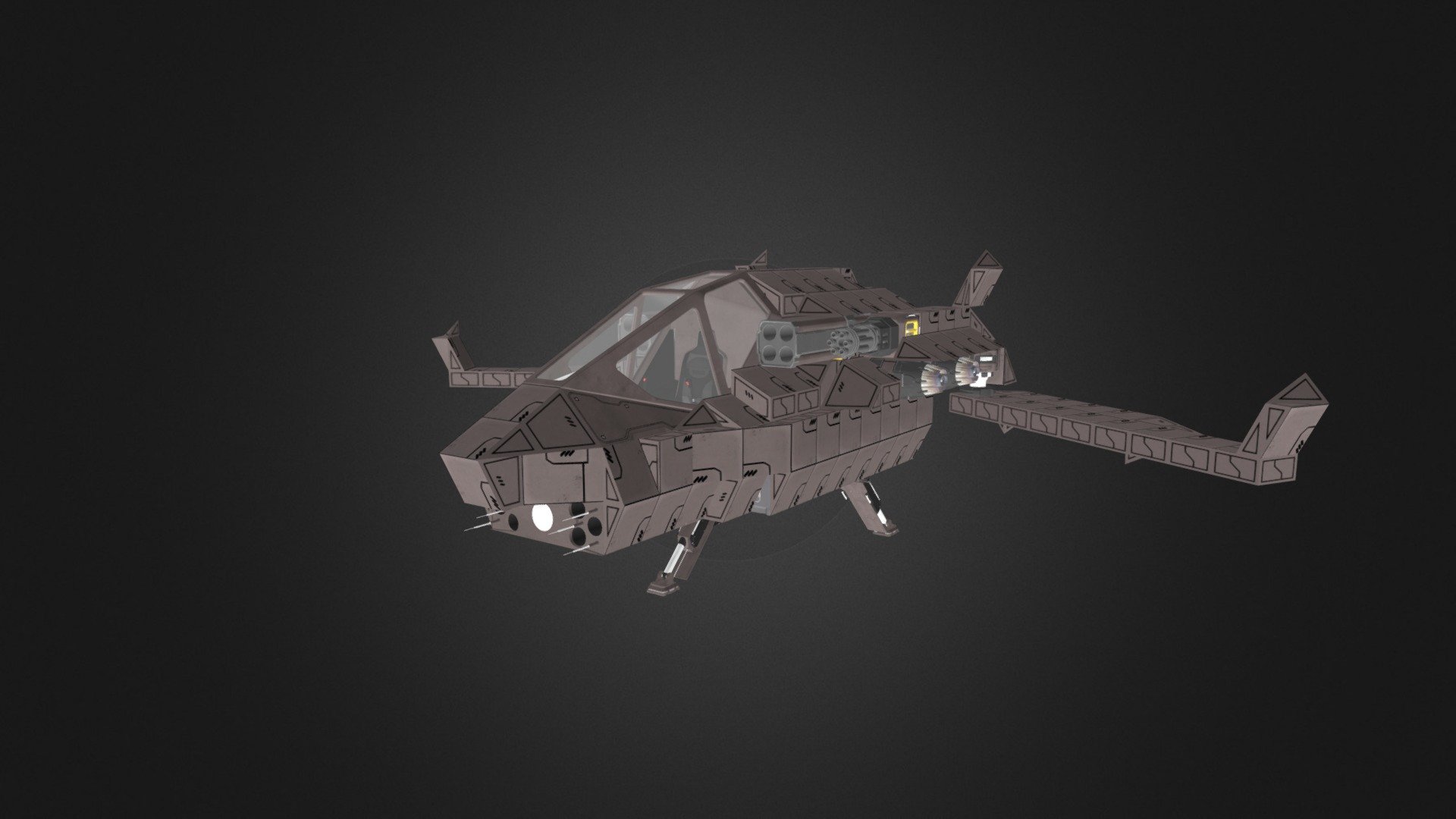 FA-7 - 3D model by VVolfCZ [159bdd9] - Sketchfab