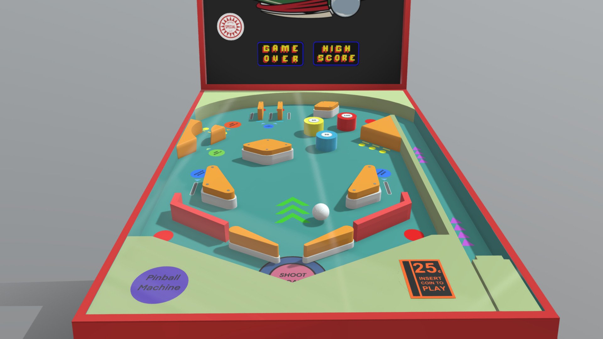 Pinball animated - Buy Royalty Free 3D model by luismi93 [159c8b1 ...