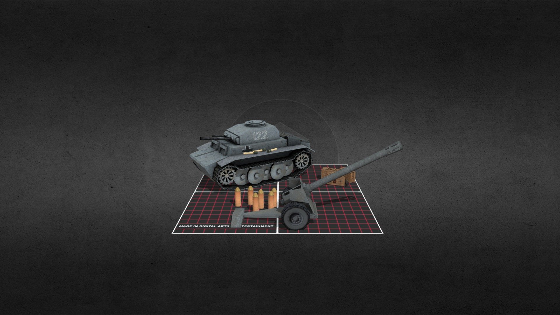 5 WW2 Assets - Download Free 3D model by SybranAerts [159decd] - Sketchfab
