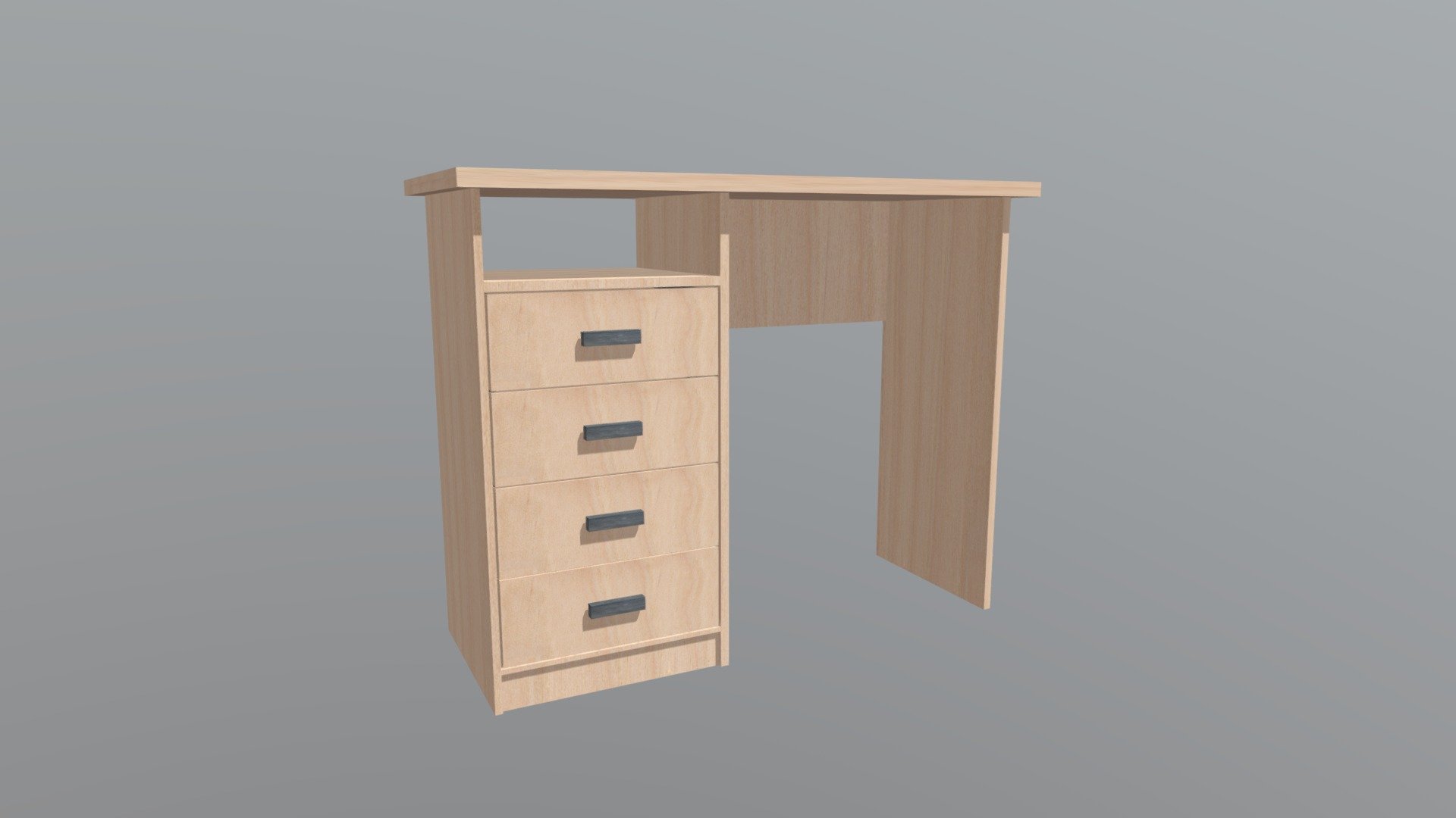 Desk - Download Free 3D model by RYKO197 [159e6d4] - Sketchfab