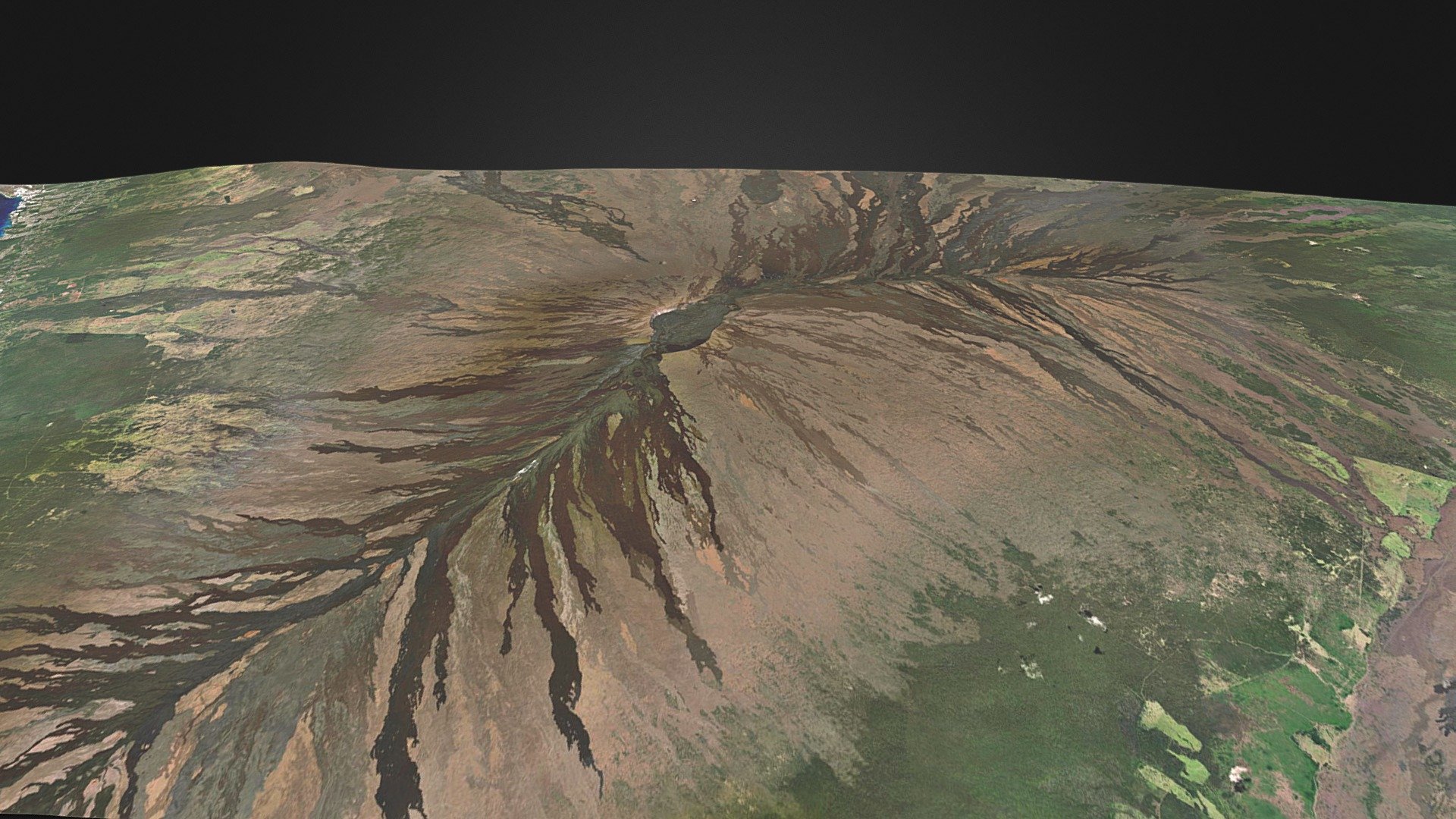 Mauna Load volcanoe, Hwai'i, USA - Download Free 3D model by Tom ...