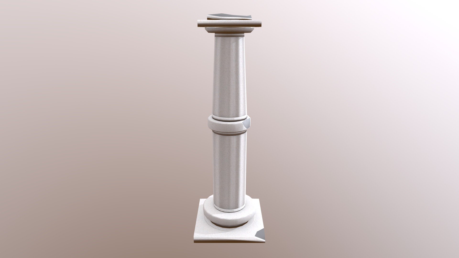 Pillar(High-Low) - 3D model by Charlie13 [159f93f] - Sketchfab