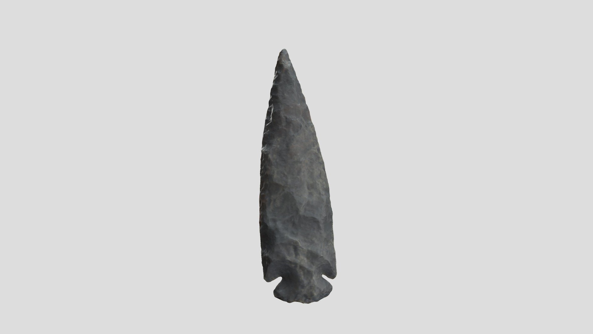 Reproduction Corner-Notched Projectile Point 1 - 3D model by MHT ...
