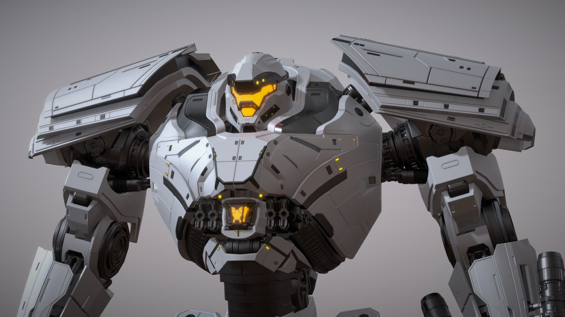 Bracer Phoenix - Pacific Rim Up Rising Mecha - 3D model by Logan Lee ...