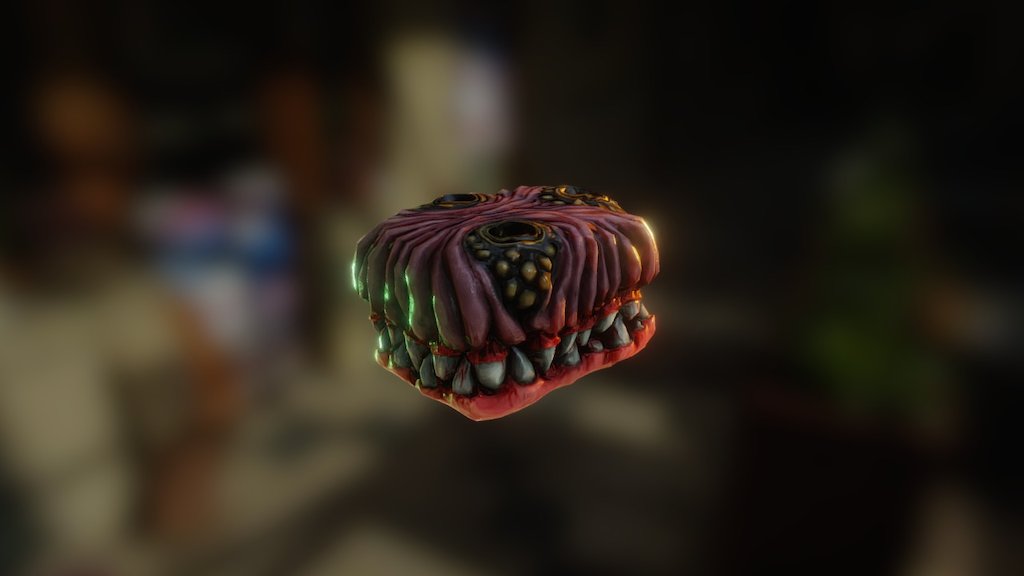 Teeth Chest - 3D model by Ongomato [15a3785] - Sketchfab