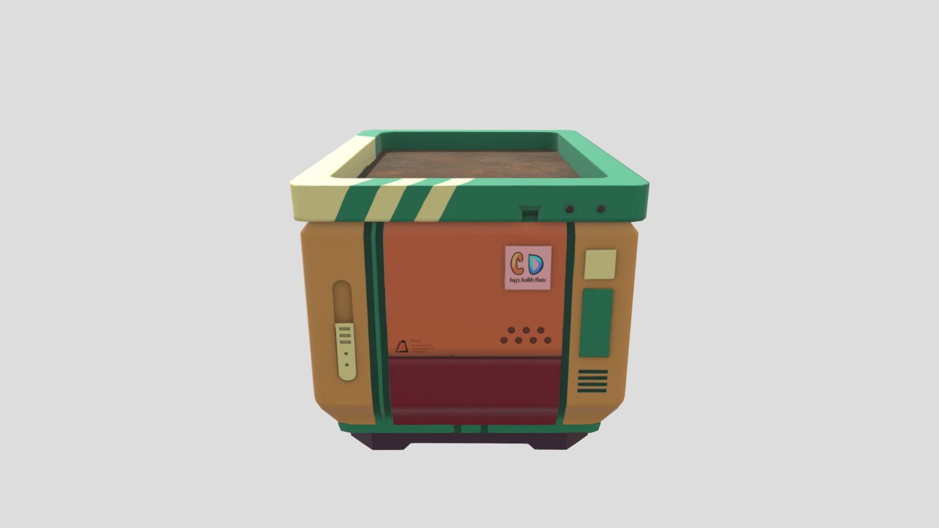 Planter Box - 3D model by eamcleod [15a6890] - Sketchfab