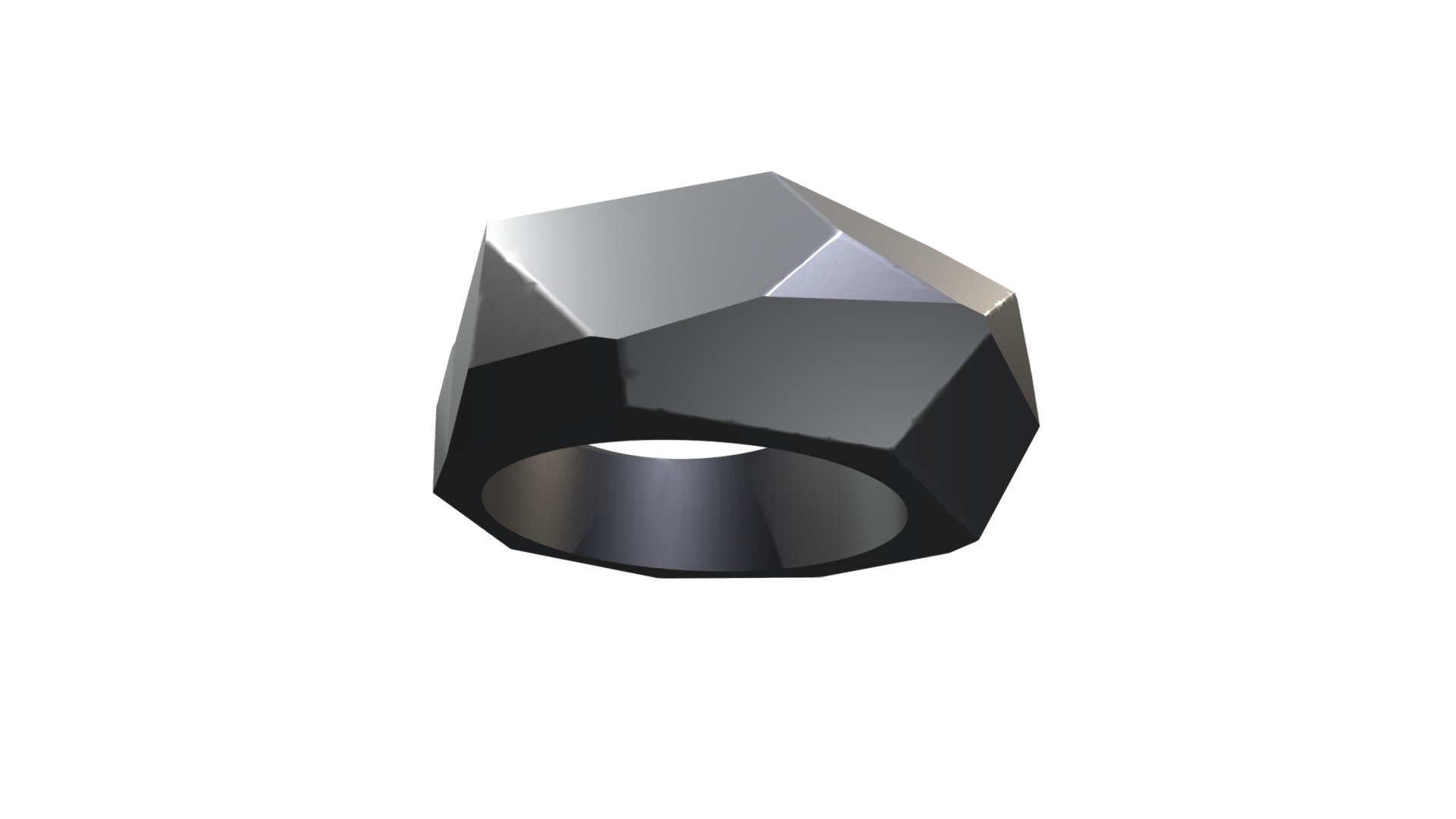 Ring cube steel - 3D model by THRYDY [15a8a28] - Sketchfab