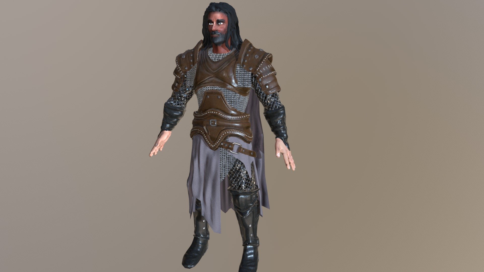 Warrior - 3D model by MasterXL64 [15ab560] - Sketchfab