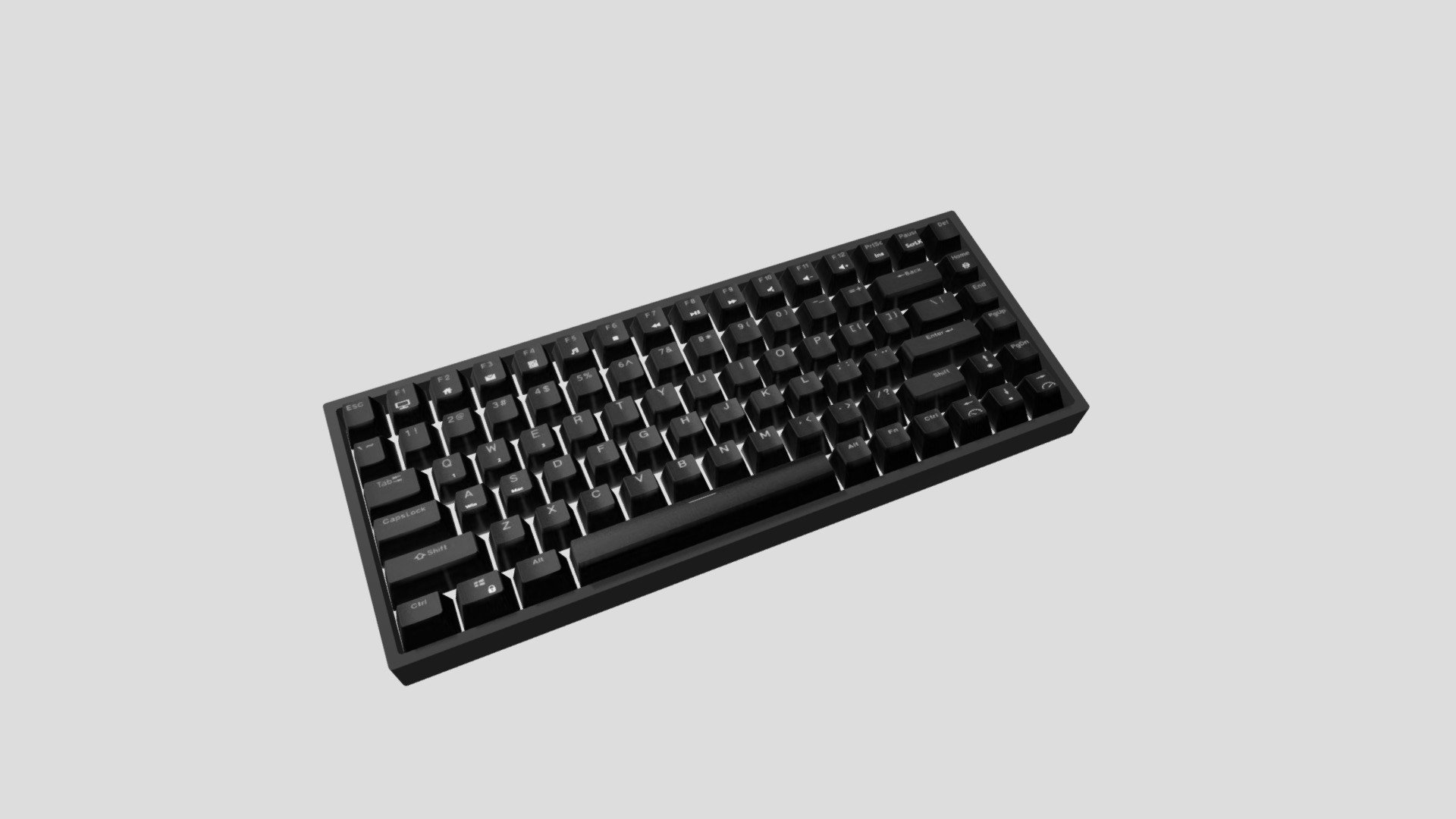 keyboard - 3D model by cgteddy [15ac48f] - Sketchfab