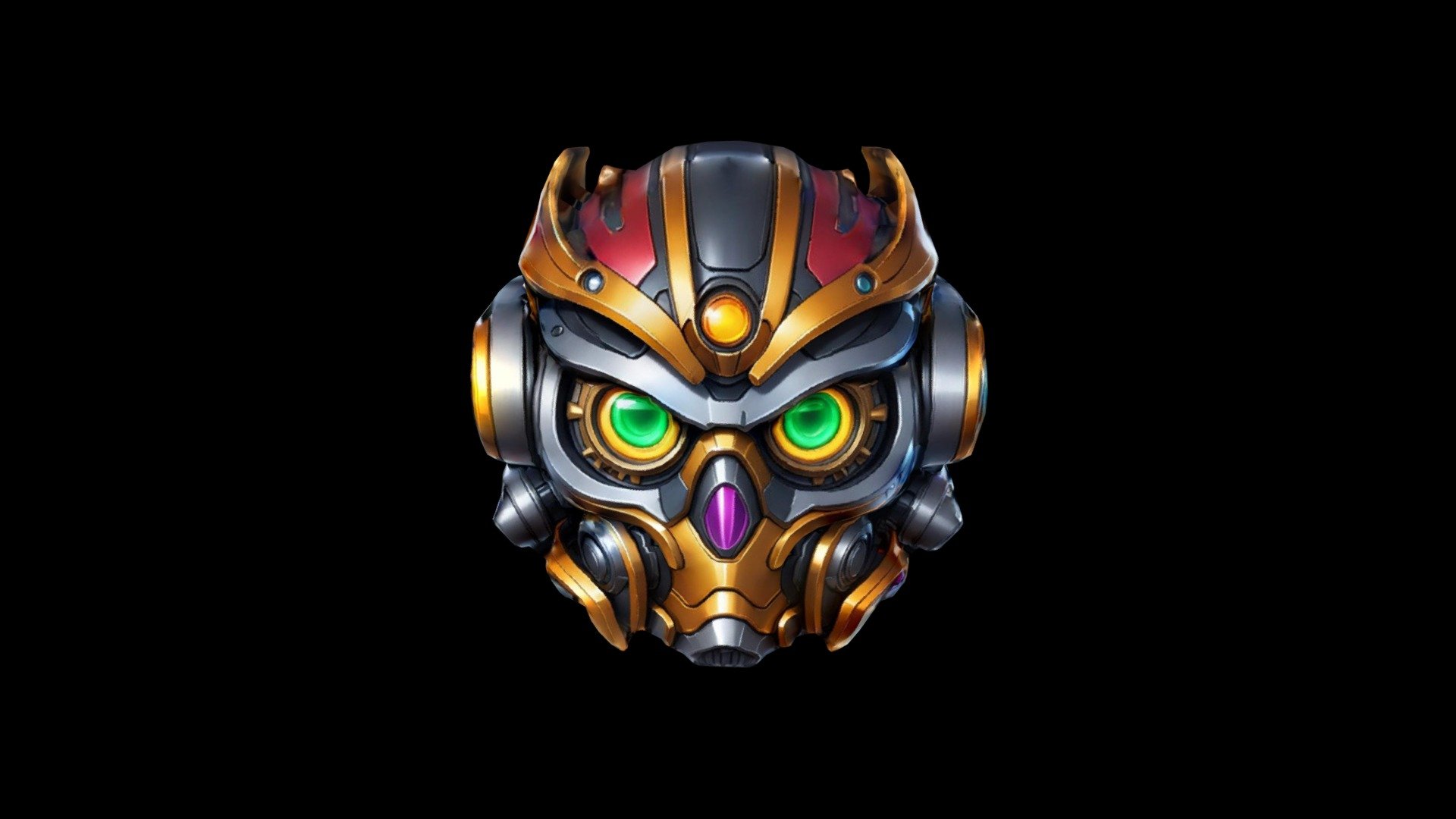 The image features a close-up of a robots head w - Download Free 3D ...