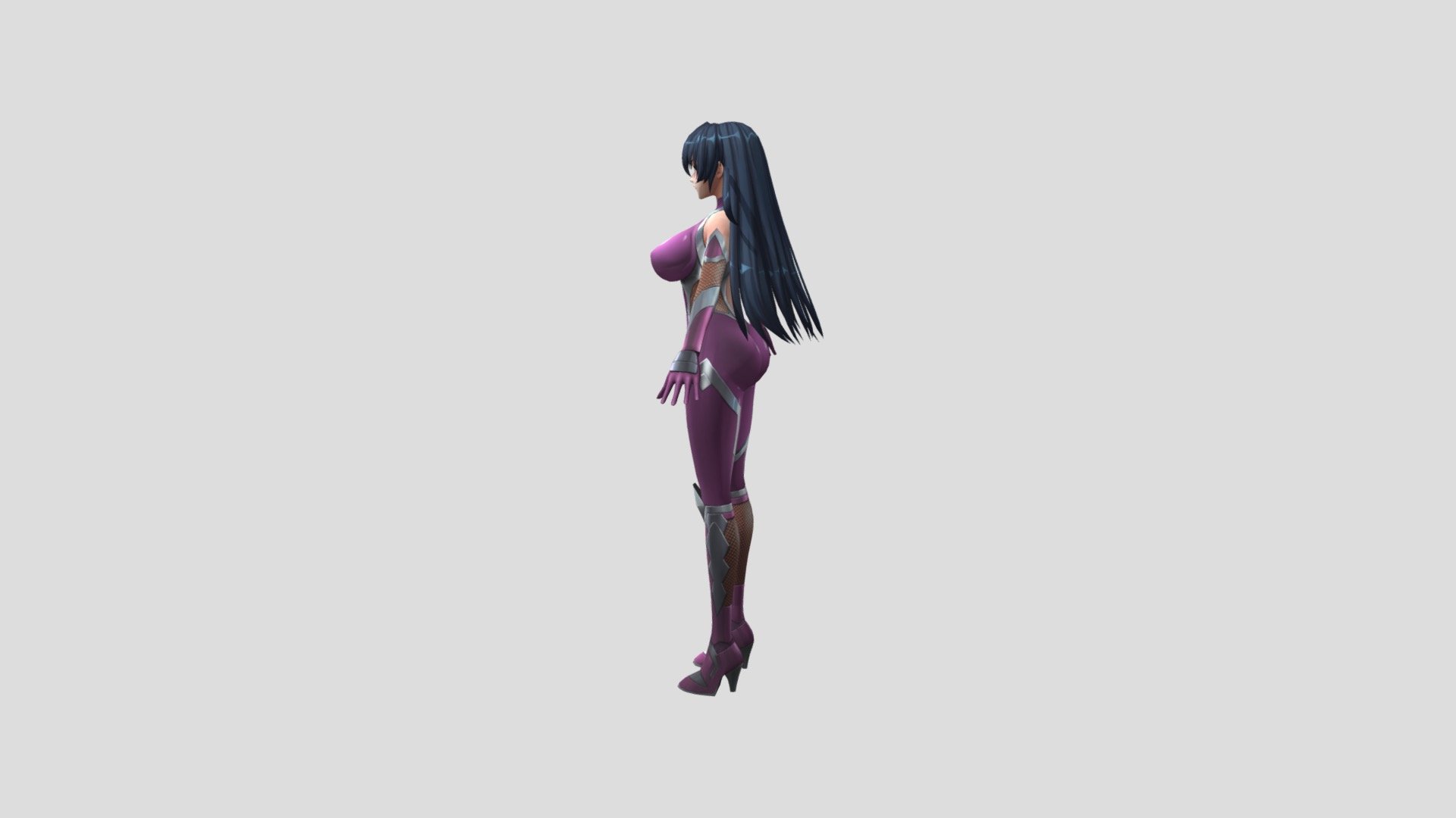 Asagi (basic) - 3D model by jsnsb [15acd9c] - Sketchfab